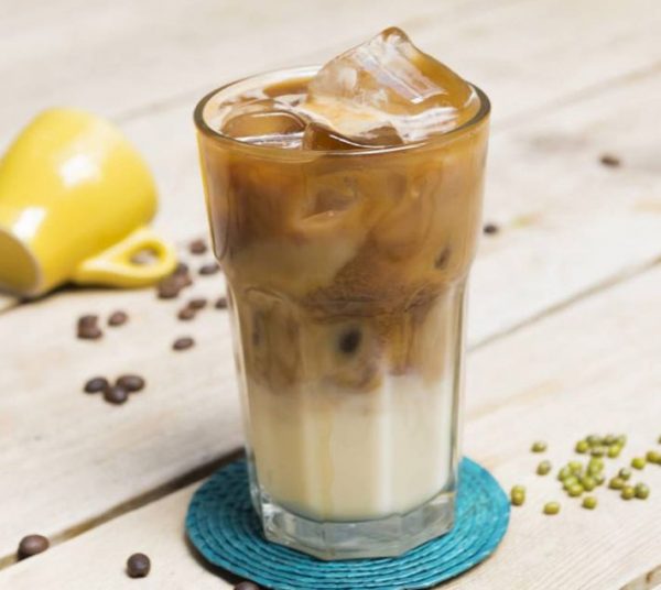 Ice Cofee, café helado, sin lactosa y sin azúcar.