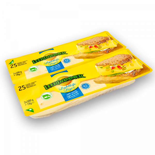 Leerdammer Lonchas Light 2x500g - Lactalis Foodservice Iberia