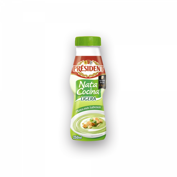Nata UHT Cocina Ligera Président 12% MG 25 cl - Lactalis Foodservice Iberia