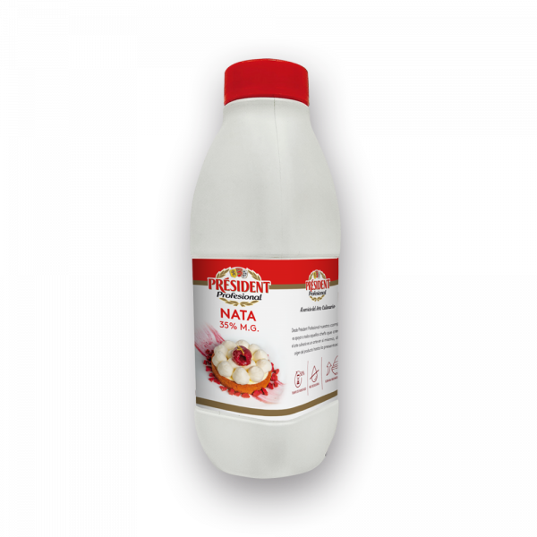 Nata UHT Montar y Cocinar Président Profesional 35% MG 1L - Lactalis ...