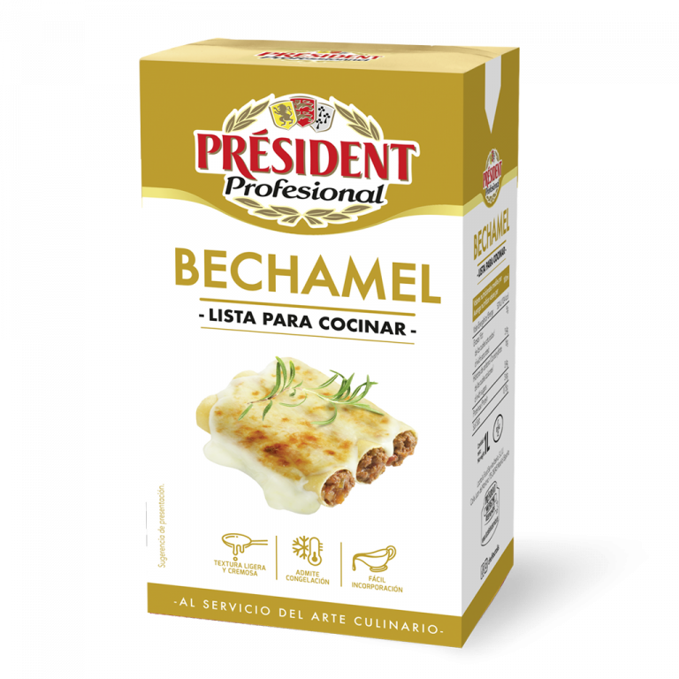 Bechamel Président Profesional brik 1L - Lactalis Foodservice Iberia